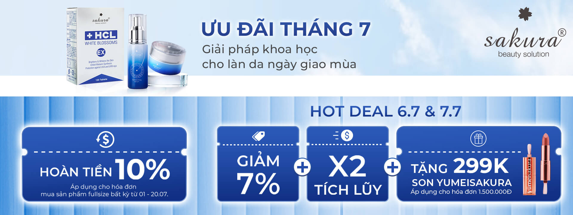 Mỹ Phẩm Sakura - Dược Mỹ Phẩm Cao Cấp Nhật Bản - Sakura Beauty