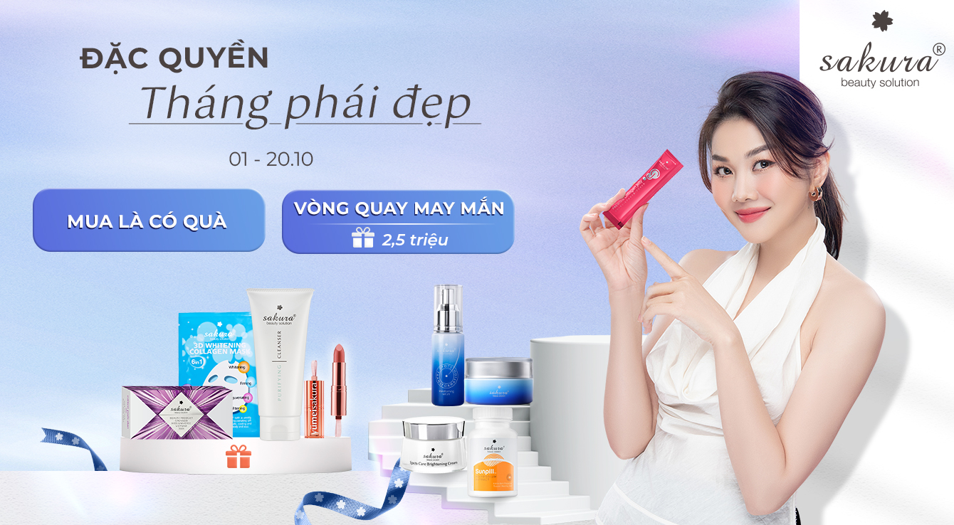 Mỹ Phẩm Sakura - Dược Mỹ Phẩm Cao Cấp Nhật Bản - Sakura Beauty